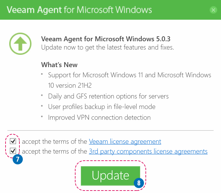 VEEAM Update - Allfällige Sicherheitslücken schliessen - Hayloft-IT GmbH