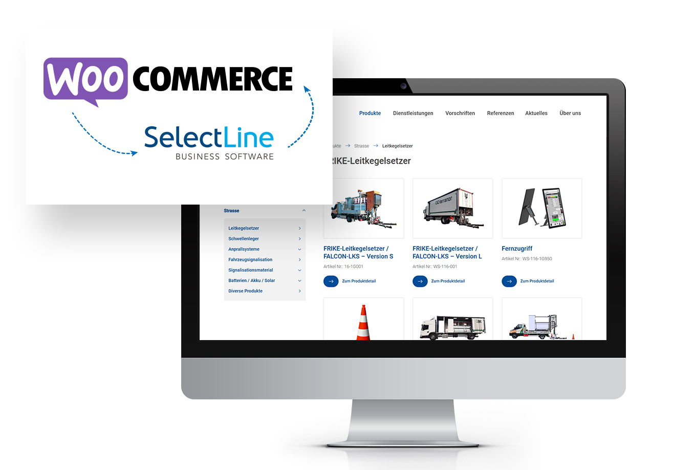 Corporate Website mit SelectLine Schnittstelle - Hayloft-IT GmbH